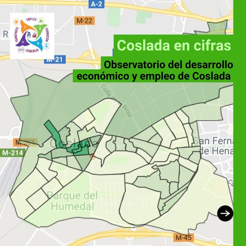 Coslada en cifras, nueva herramienta de monitorización de datos ...